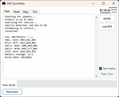 8HP Transmission Quickflash – BTT